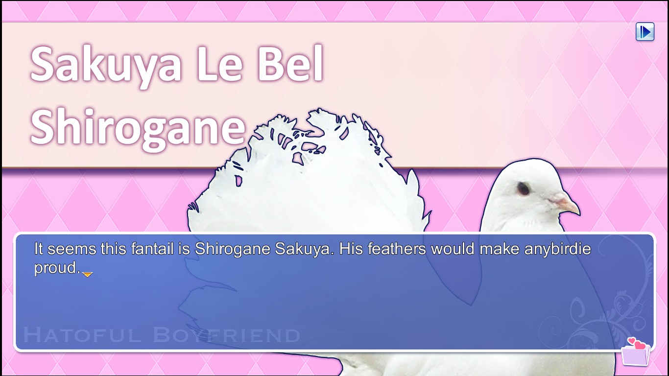 Mothership ZetaHatoful Boyfriend Is the Greatest Pigeon Dating Sim in ...